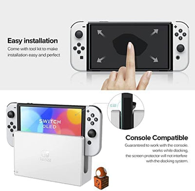 Tempered Glass Screen Protector for Nintendo Switch OLED